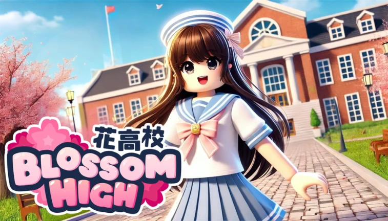 [OBBY] Escuela Secundaria Blossom Anime RP - Roblox