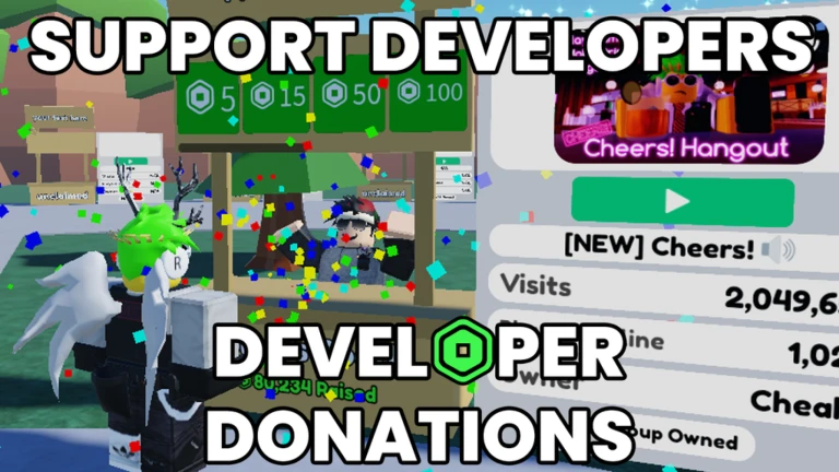 Developer Donations! - Roblox