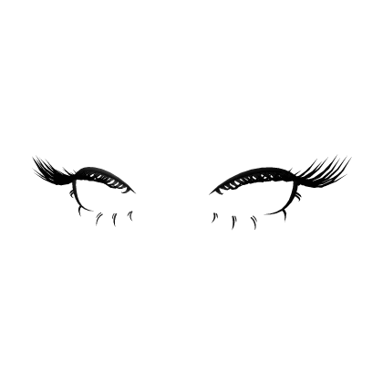 Lovespun Narrow Lash Extensions - Black | Roblox Item - Rolimon's