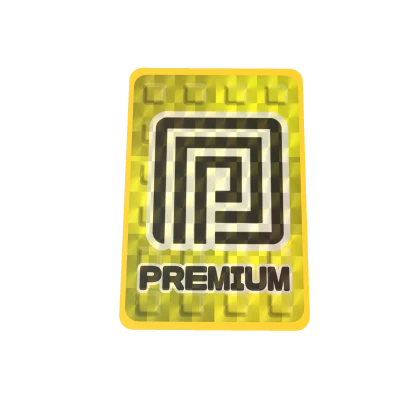 Baseplate Golden Trading Card | Roblox Item - Rolimon's