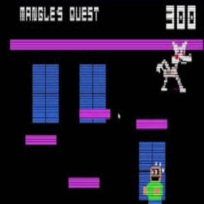 FNaF Mangle's quest minigame