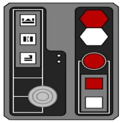 Spaceship control panel 3