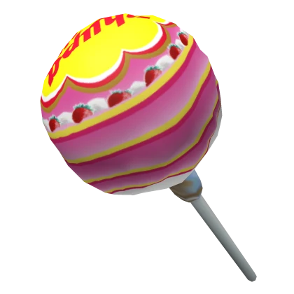 Chupa Chups Strawberry Lollipop Back Bling | Roblox Item - Rolimon's