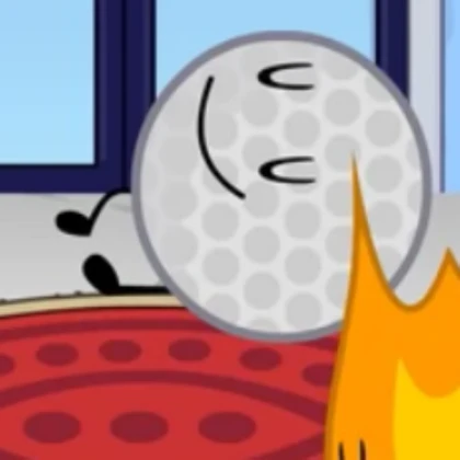 bfdi Sleeping golf ball