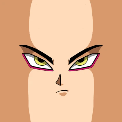 cabba ssj4 face by KaleOshi