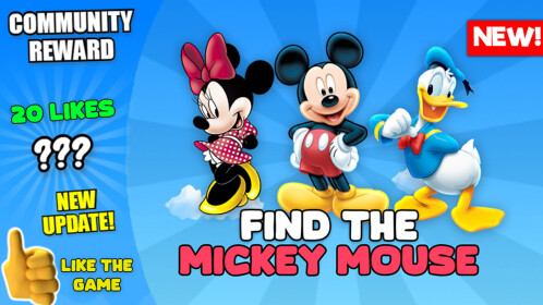 [ 125] Encontre o Mickey Mouse - Roblox