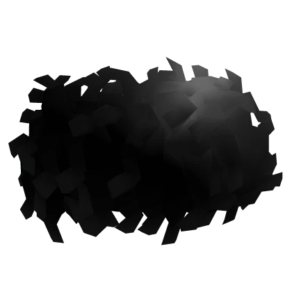 Black Messy Curly Afro Hair V2 | Roblox Item - Rolimon's