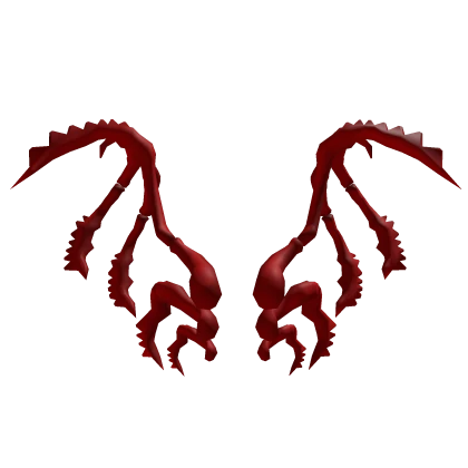 Skeletal Wings Red | Roblox Item - Rolimon's