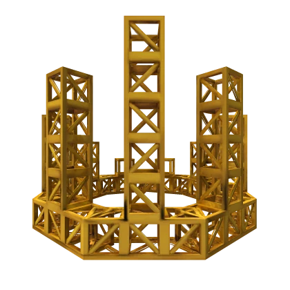 Golden Truss Crown of Champions | Roblox Item - Rolimon's