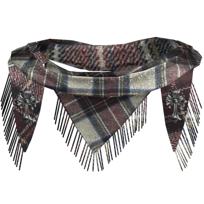 Emo Flare Scarf (Red Plaid) | Roblox Item - Rolimon's