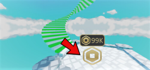 Roblux (Encuentra el código) CÓDIGO DE LA PUERTA GANAR Robox OBBY - Roblox