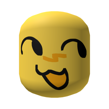 Smug Silly Dumb Noob Face [Amarillo] - Roblox