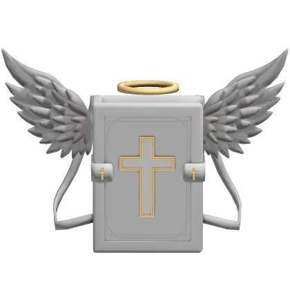 White Bible Backpack 1.0 | Roblox Item - Rolimon's