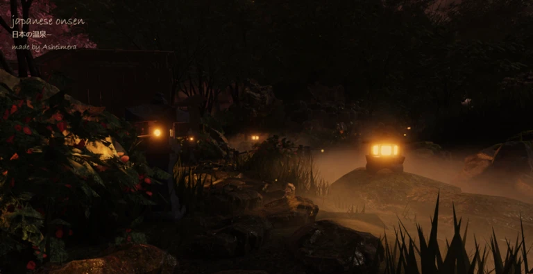 Exhibición japonesa de Onsen {Vibe} - Roblox