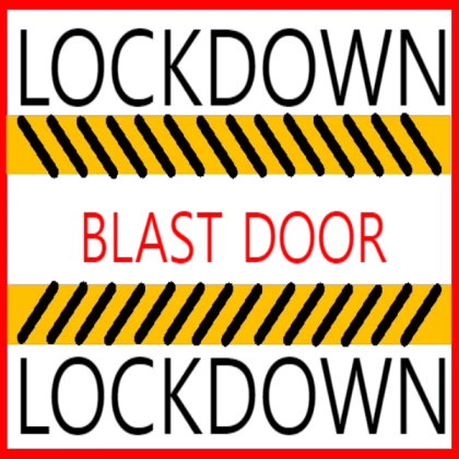 blast door decal