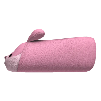 Cute Pink Bunny Slippers - Left Shoe Accessory | Roblox Item - Rolimon's