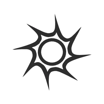 GLOWING Spawn Halo White Outline (Black) | Roblox Item - Rolimon's