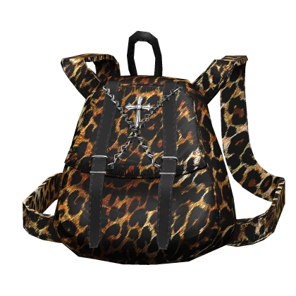 [1.0] Leopard Gothic Backpack | Roblox Item - Rolimon's