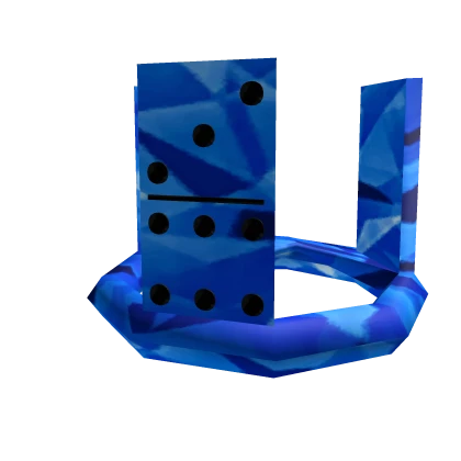 Blue Sparkle Time Domino Crown | Roblox Item - Rolimon's