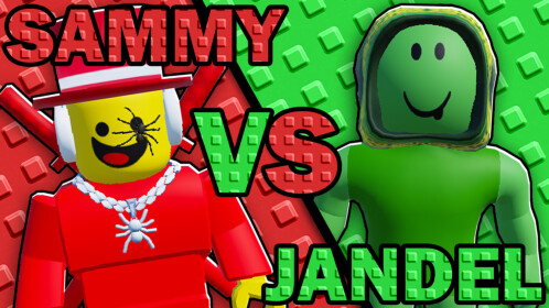 JANDEL VS SAMMY BATALHA - Roblox