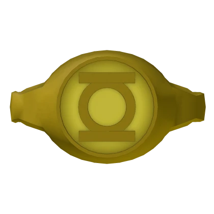 Yellow Lantern Ring | Roblox Item - Rolimon's