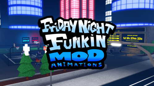 FNF Mod アニメーション [WINTER☃️ ️] - Roblox