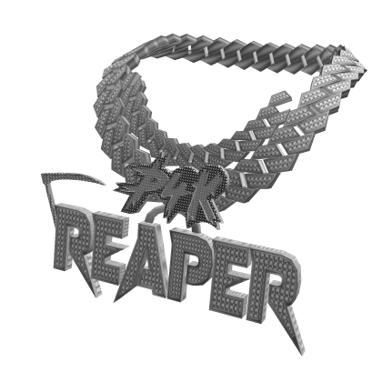 Iced Out Silver P4k Reaper Chain | Roblox Item - Rolimon's