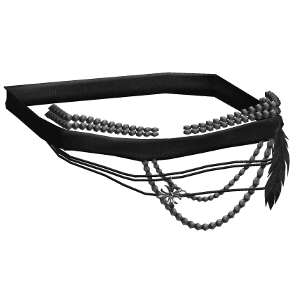 Black Left Esoteric Webbed Arm Band | Roblox Item - Rolimon's