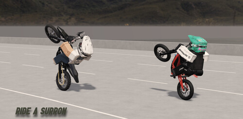 (การสนับสนุนโทรศัพท์มือถือ!) ขี่ Surron - Roblox