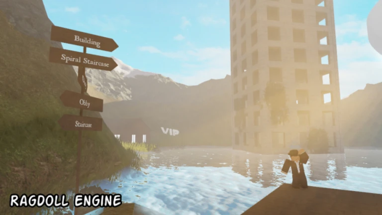 [VOZ! ] Ragdoll Engine, pero está bajo el agua - Roblox
