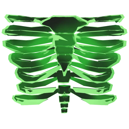 Ghost Skeleton Torso - Green | Roblox Item - Rolimon's