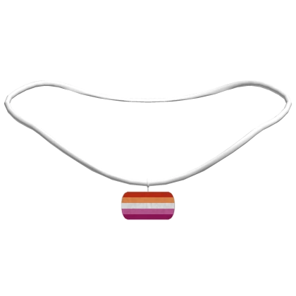 Pride Necklace [WLW] | Roblox Item - Rolimon's