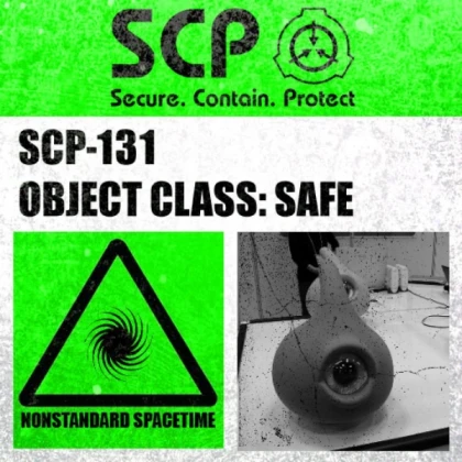SCP 131 label.