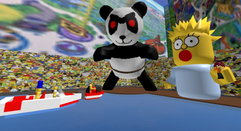 16☆The Simpsons Ride!☆16☆- ¡Wave2 Ride! - Roblox