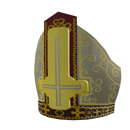 White Papa Pope Mitre | Roblox Item - Rolimon's