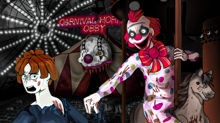 ¡Escapa del Carnaval del Horror Obby! - Roblox