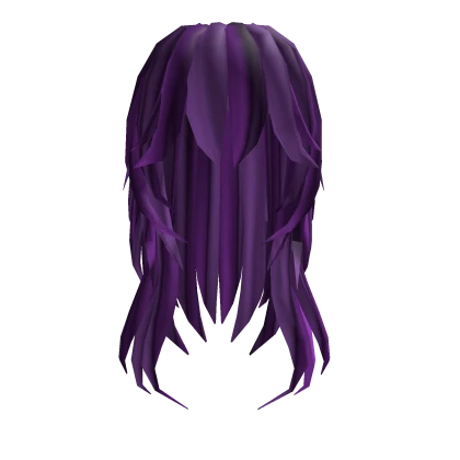 Cute Purple Hair With Indigo Highlights | Roblox Item - Rolimon's