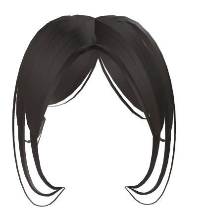 Full newside bangs in grey brown | Roblox Item - Rolimon's