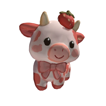 Strawberry Moo Moo Cow | Roblox Item - Rolimon's
