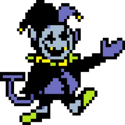 Jevil sprite front