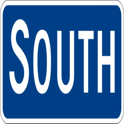 Interstate South Sign