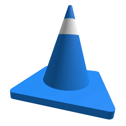 Blue Traffic Cone | Roblox Item - Rolimon's
