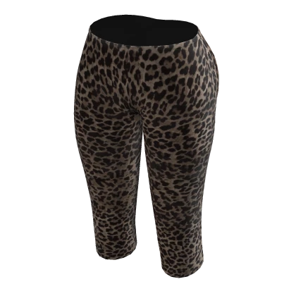 Leopard Print Capri Leggings | Roblox Item - Rolimon's