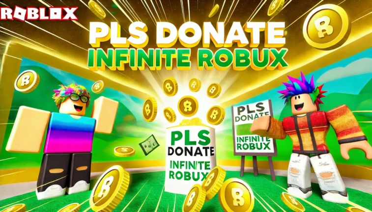 PLS DONATE INFINITE ROBUX! 螺 - Roblox