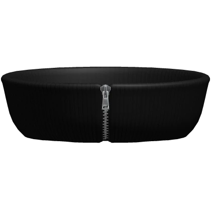 Face Zipper Turtleneck Black Wool Basic Collar 1.0 | Roblox Item ...