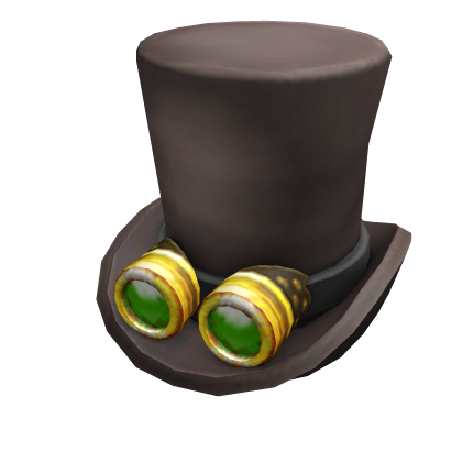 Inventor steampunk - Chapéu - Roblox