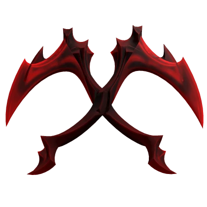 Red Double Scythes (code - rdscths) | Roblox Item - Rolimon's