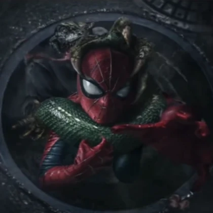 spiderman getting devious reptillian backshots