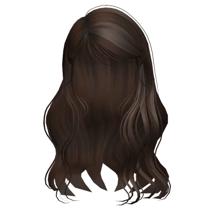 Cute Igari Princess Soft Waves Dark Brown | Roblox Item - Rolimon's