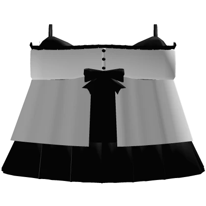 cute short double layered ruffled dress in black | Roblox Item - Rolimon's